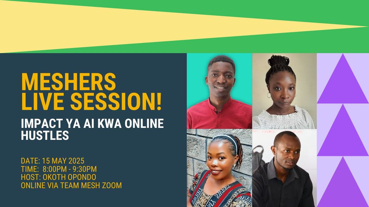MESHERS Live Session: Is AI an Opportunity ama Threat? 🤖