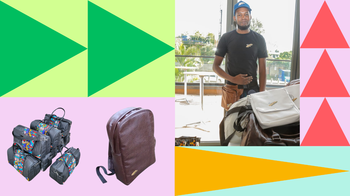 How Neil Shem Built His Bag Design Biz with 30,000KES